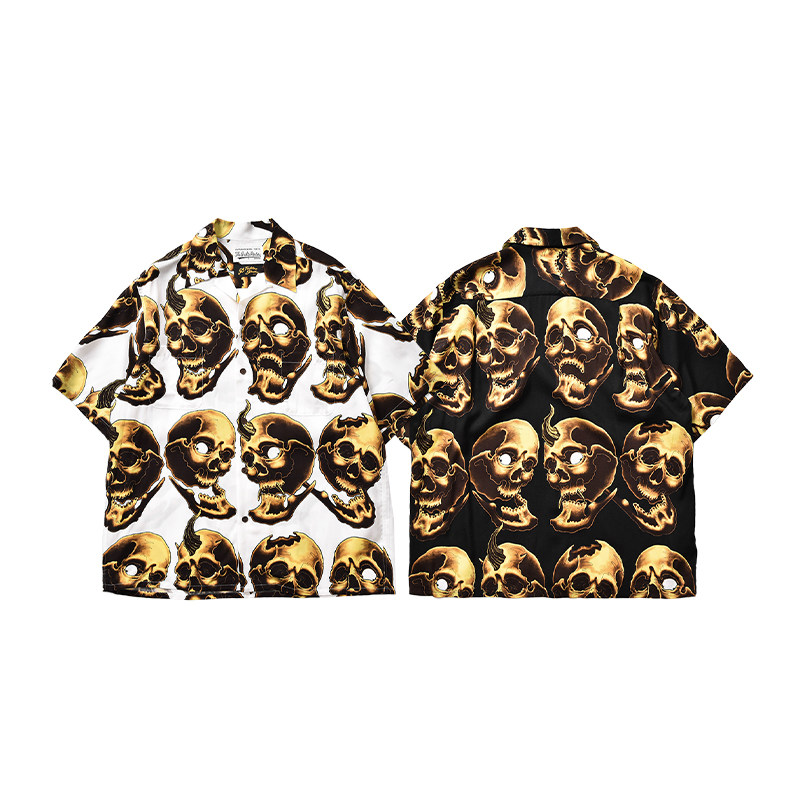 WACKO MARIA x 56 TATTOO STUDIO 夏威夷短袖衬衫 ( TYPE-2 )