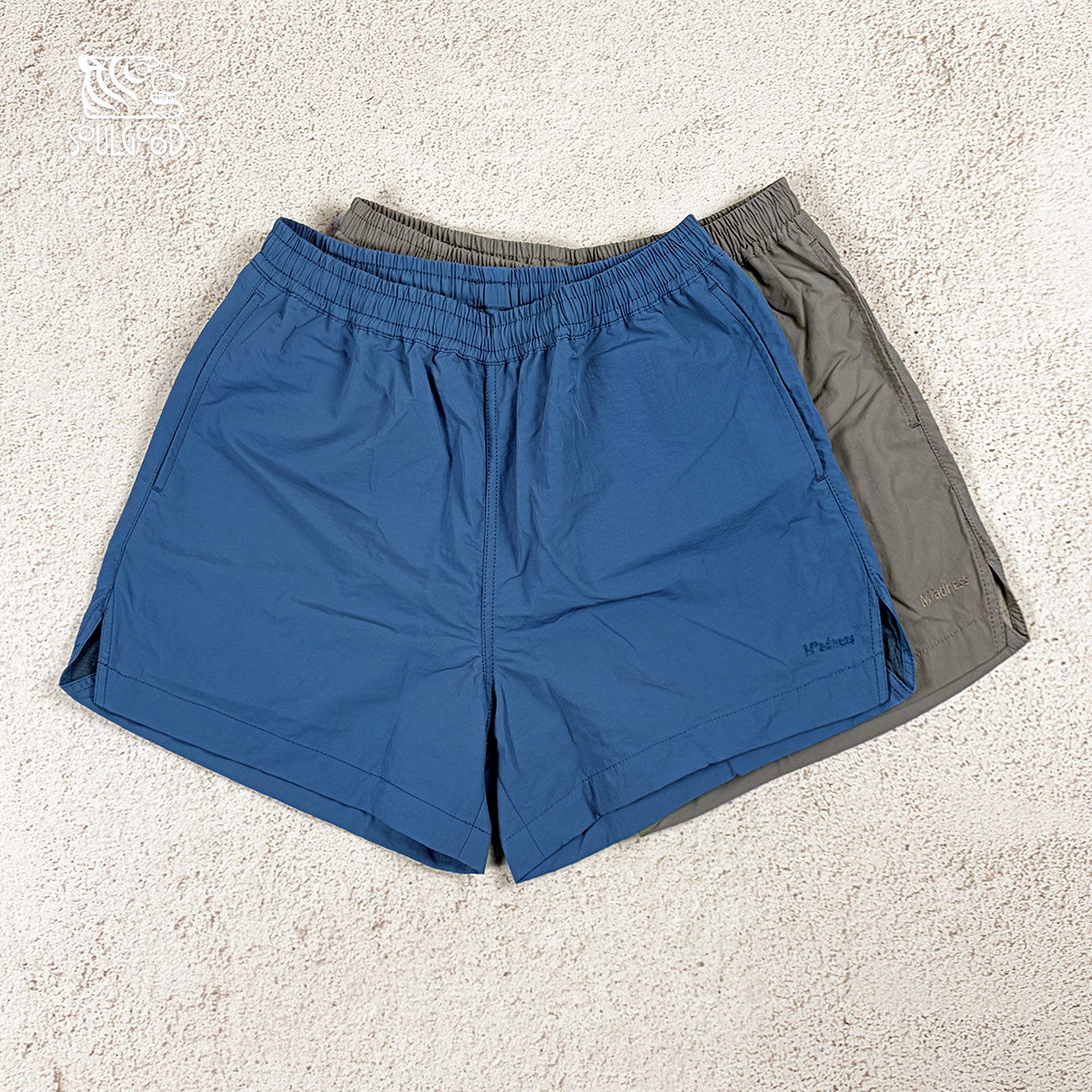 现货授权MADNESS SUMMER SHORTS 宽松 运动 刺绣速干短裤26SS