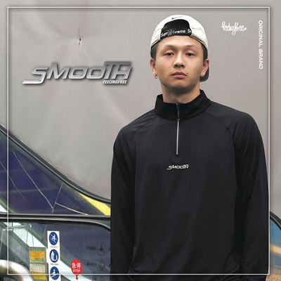 feelingfree速干青年半拉链