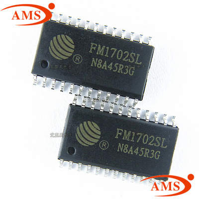 FM1702SL SOP-24贴片 非接触式读卡控制器芯片 FM复旦微 FM1702