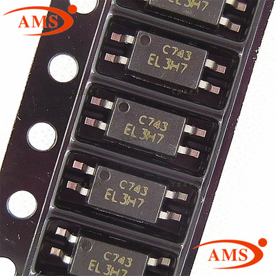 EL3H7 EL3H7B 贴片SOP-4封装 光电耦合器 EVERLIGHT/亿光全新现货