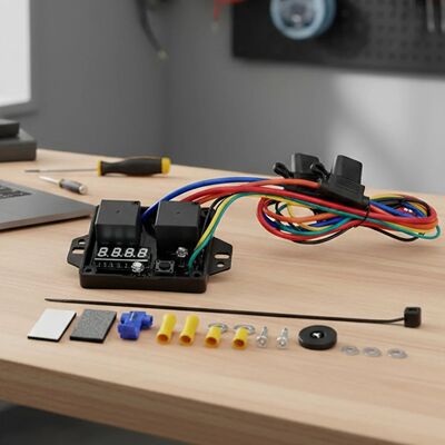 12V/24V Digital Radiator Fan Controller Wear Resist Digital