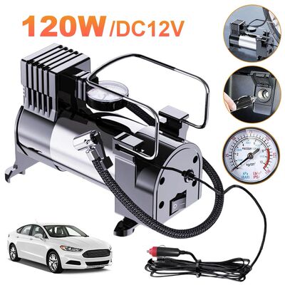 Powerful 12V Auto Tire Pump Portable Air Compressor with