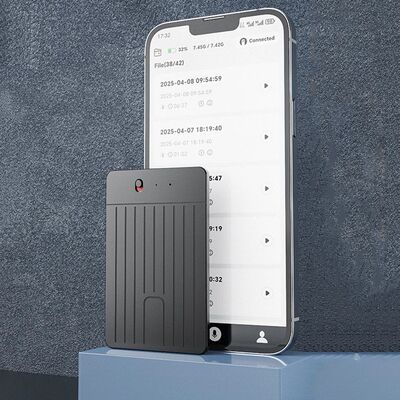 ChatGPT-4 AI Voice Recorder LED Indicator Digital Recording