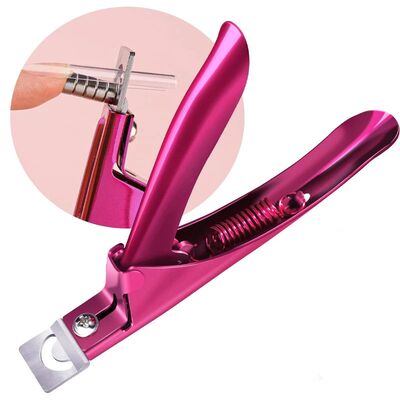 Adjustable Nail Clippers In Purple Red Are Suitable For