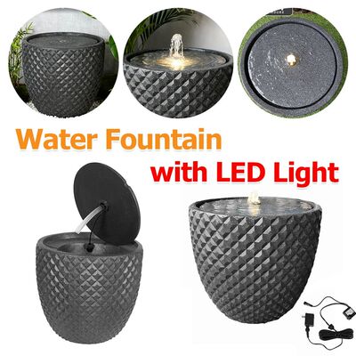 Creative Geometric Water Fountain Modern Style Indoor