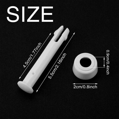 12 Packs Pool Joint Pins with Rubber Seal for Intex Round