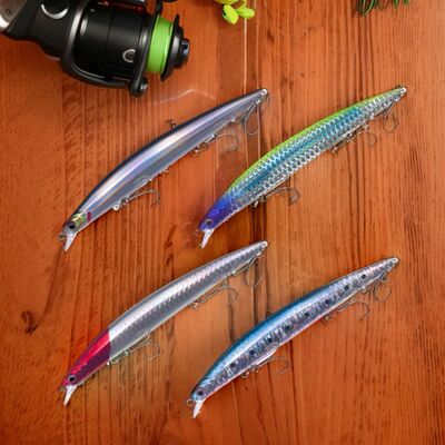 Minnow Fishing Lure 3D Eyes Artificial Bait 125mm 13.5g