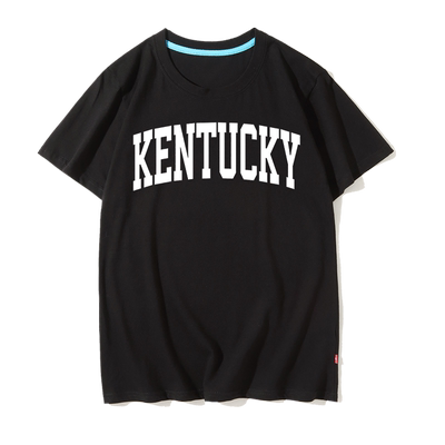 肯塔基大学ncaa美国圆领短袖t恤