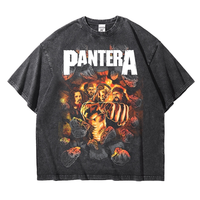 重磅宽松纯棉五分短袖T恤