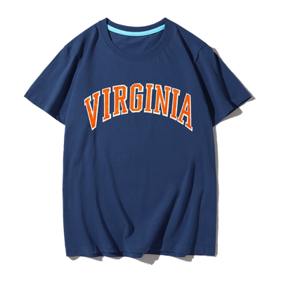 弗吉尼亚virginia圆领短袖t恤