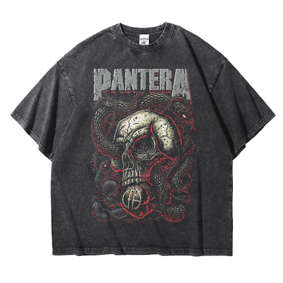 水洗重磅宽松纯棉五分短袖