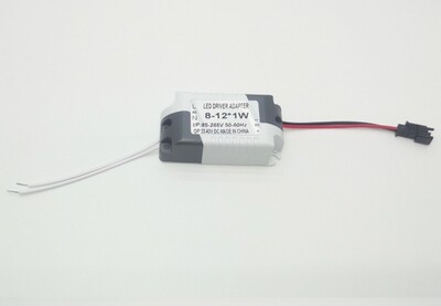 LED变压器3w 3乘1W 5W7W18W24W36W220V转12V直流LED灯杯射灯电源