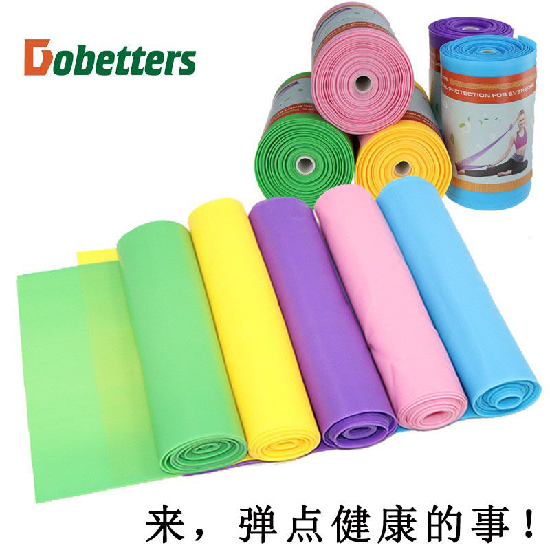 tpe瑜伽拉力片弹力带伸展带拉力片阻力带拉力绳健身拉力带