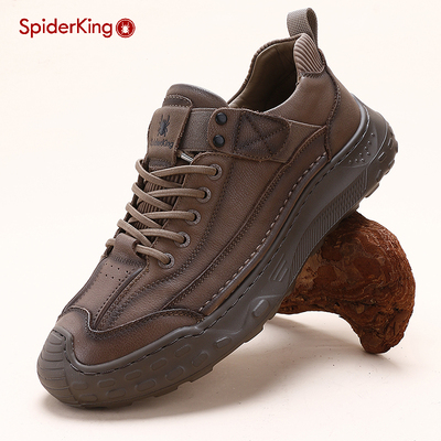 蜘蛛王男鞋2025春季新款