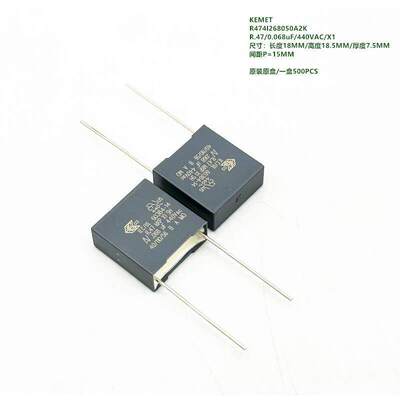 68nF 0.068uF 440VAC X1 AV-KEMET R474I268050A2K R.47 安规电容