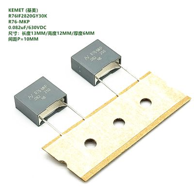 823K 250VDC R76-MKP KEMET 基美 R76IF2820GY30K 安规电容