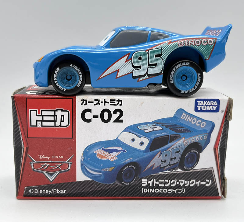 TOMY多美卡合金车模赛车汽车总动员C-02梦想麦昆玩具日本TOMICA