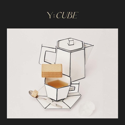 现货Y:CUBE比利时进口Serax Carte Blanche黑线条陶瓷壶咖啡杯碟