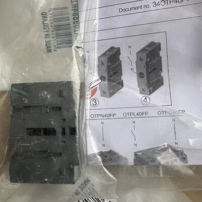 议价ABB OTPE40FD 终端接线端子，芬兰原装制造。全新原