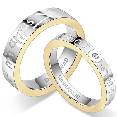 BLACKHEAD多国语言戒指