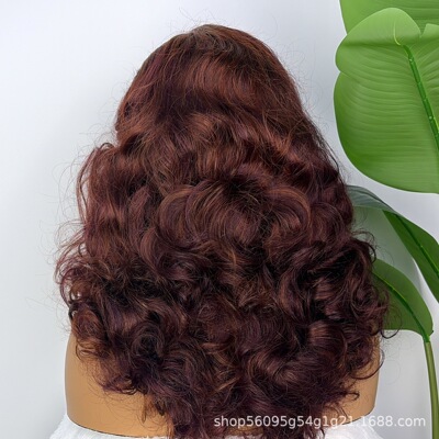 Indian Remy Human Hair Wig Bouncy curl 250g 真人发假发全头套