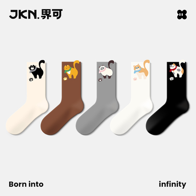 JKN猫咪袜子女2026新款爆款