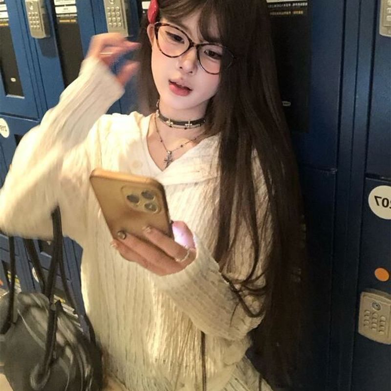 辣妹性感中长款系带雪纺衫中长款蕾丝连帽防晒衣外套女装夏季薄款