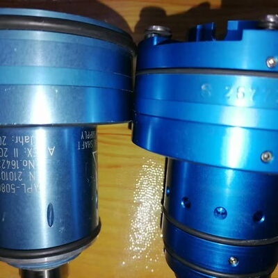 议价杜尔喷涂空气马达2个，型号APL-5080/4，蓝色外壳，三