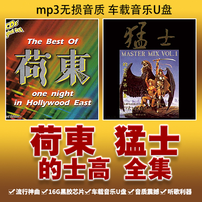 270首无损高音质荷东猛士的士高DJ舞曲汽车载U盘黑胶芯优盘MP3