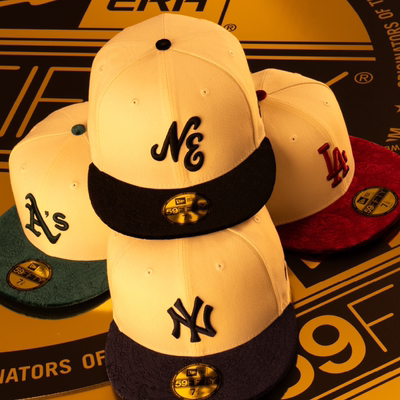 NEW ERA纽亦华26新品59FIFTY DAY MLB撞色蓝丝绒帽檐棒球帽NE5950