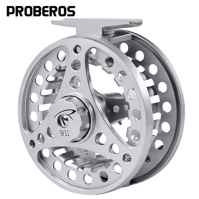 苦茶PROBEROS 全金属渔轮飞钓轮飞蝇轮前打轮冰钓轮大号鱼线