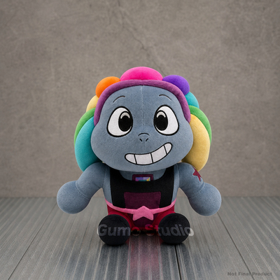 顺丰Gumo 铋 Bismuth 23cm 史蒂芬宇宙小子 神脐小卷毛 毛绒玩偶