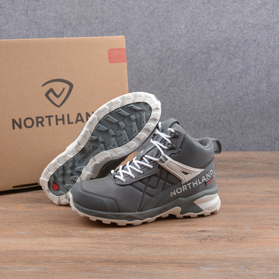 在售8399卢布！外贸出俄罗斯头层牛皮重装户外防水登山徒步女鞋