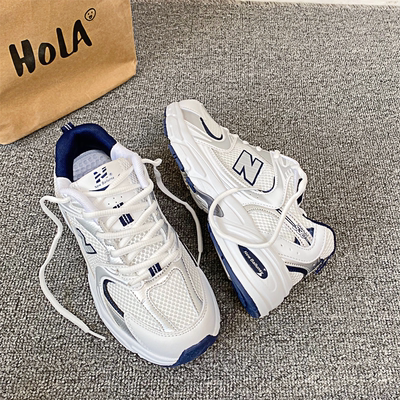 港风夏季新款网面透气530跑步鞋