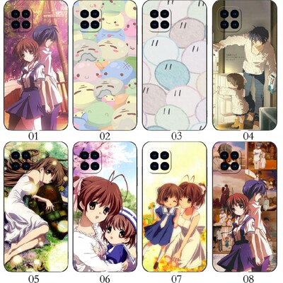 clannad 适用 华为 nova8 SE/9C/7i/红米Note13/Pro+/K70/10A/6/OPPO A92/A72/Reno4/A15/A35/V13手机壳