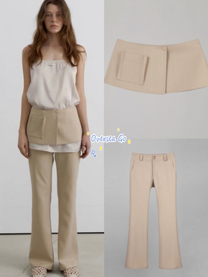 连衣裙休闲修身长裤喇叭裤