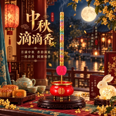 万吉馨中秋节音乐香拜月娘香