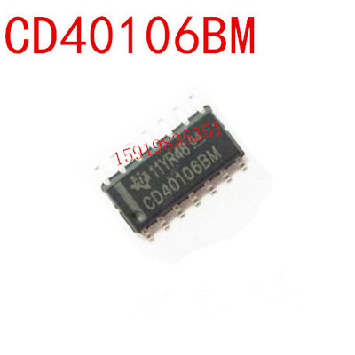 全新 CD40106 CD40106BM CD40106BCM SOP-14 6个施密特触发器