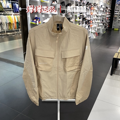 阿迪达斯男运动休闲工装夹克外套