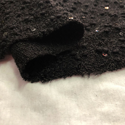 进口亮片针织礼服特殊时装面料