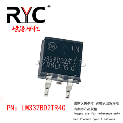 LM337BD2TR4G TO-263-3 ON原装正品 线性稳压器1.5A -1.2 to -37V