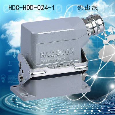 重载连接器24芯/针10a热流道矩形