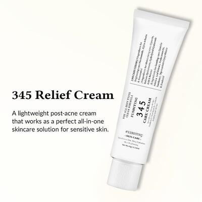 Face Cream 345面霜滋润嫩肤补水保湿面霜修护屏障舒护痘油敏感