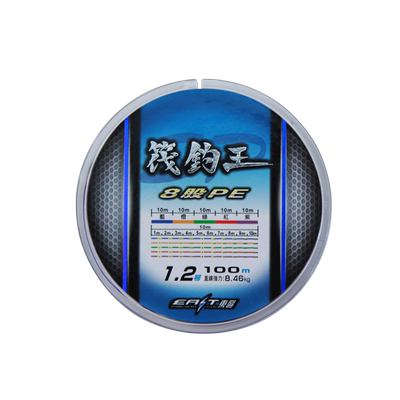 东区钓鱼线制道筏钓王pe线多股编