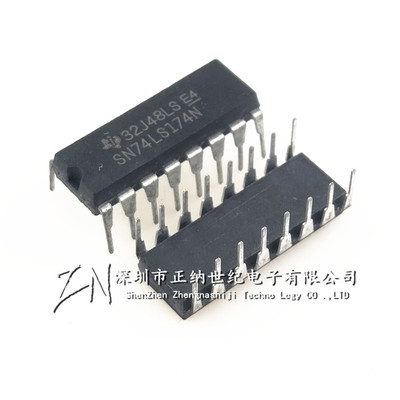 全新现货 直插 SN74LS174N H74LS174P DIP-16逻辑-触发器 主复位