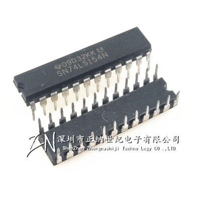 直插 SN74LS154N HD74LS154P 74LS154 DIP-24窄体 非宽体封装