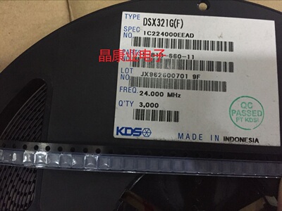 1C224000EEAD  DSX321G(F) 24m   24.000MHZ  KDS  3225贴片晶振