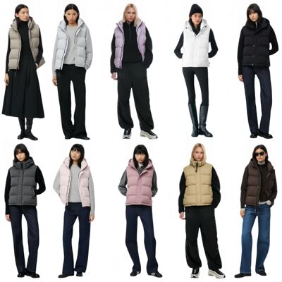 balter加拿大Aritzia鹅绒磨砂冬季新款面羽绒服马甲外套男女同款