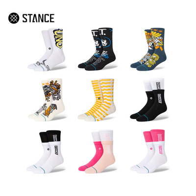 STANCE秋冬保暖拼接中筒保暖袜